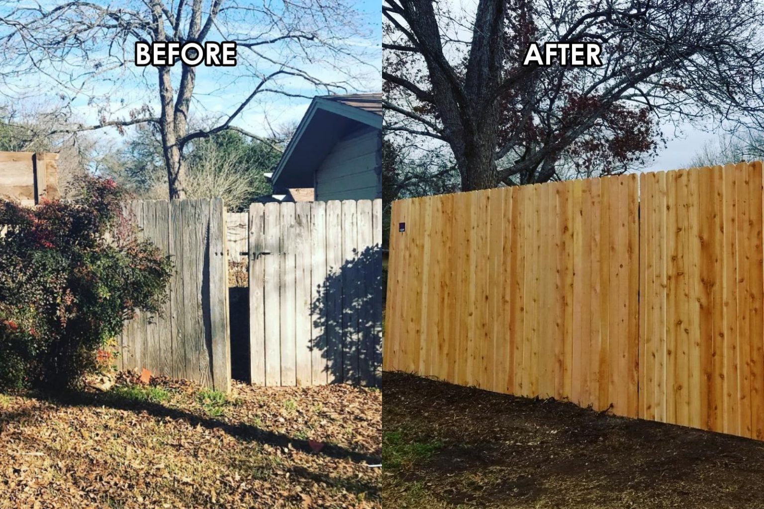 Fence Replacement Austin, TX | Purple Fencing Company