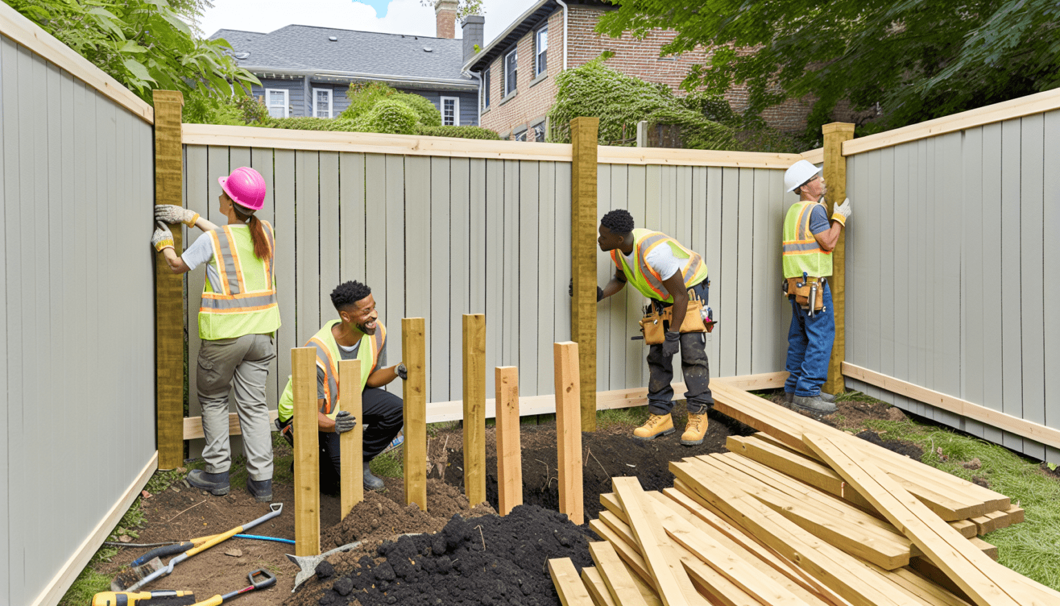 Expert Wood Fence Installation in Austin | Purple Fencing Company